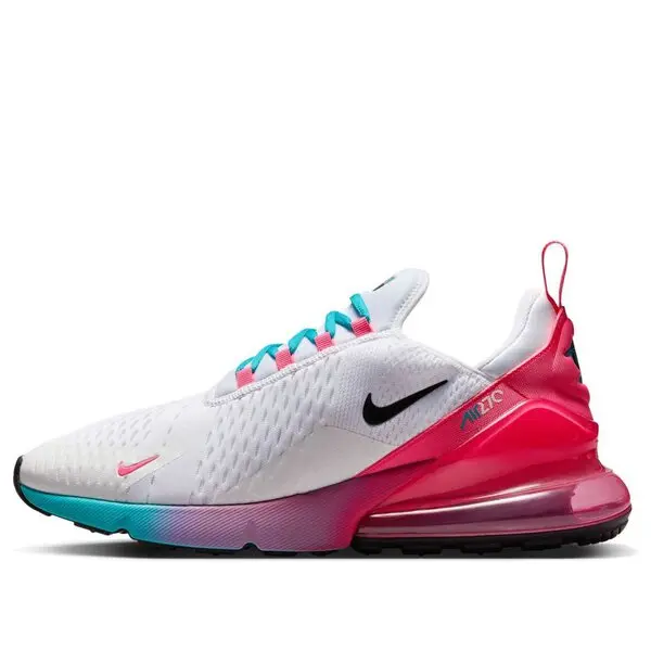 Nike Max 270 "miami Marlins - White/black/hyper Pink