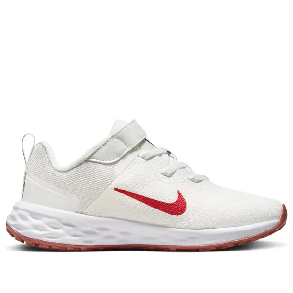 Nike Revolution 6 "summit White Track Red" Lace-up Sneakers