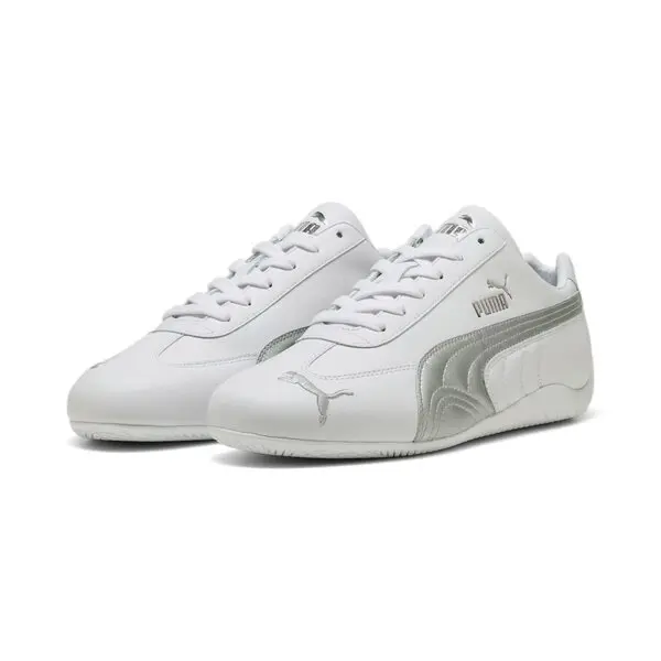 PUMA Speedcat Og Leather Sneakers - White/silver
