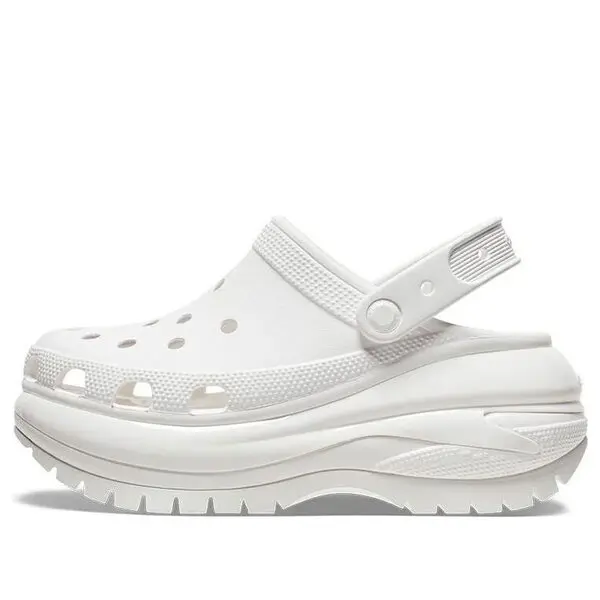 CROCS Classic Mega Crush Clog - White