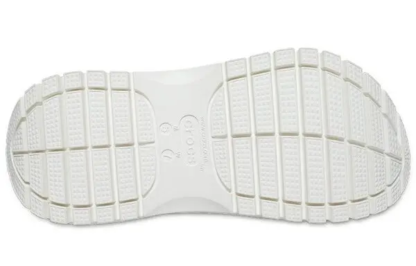 CROCS Classic Mega Crush Clog - White