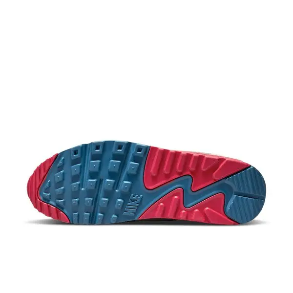 Nike Max 90 Athletic Club University Red Sneakers - White/gray/pink