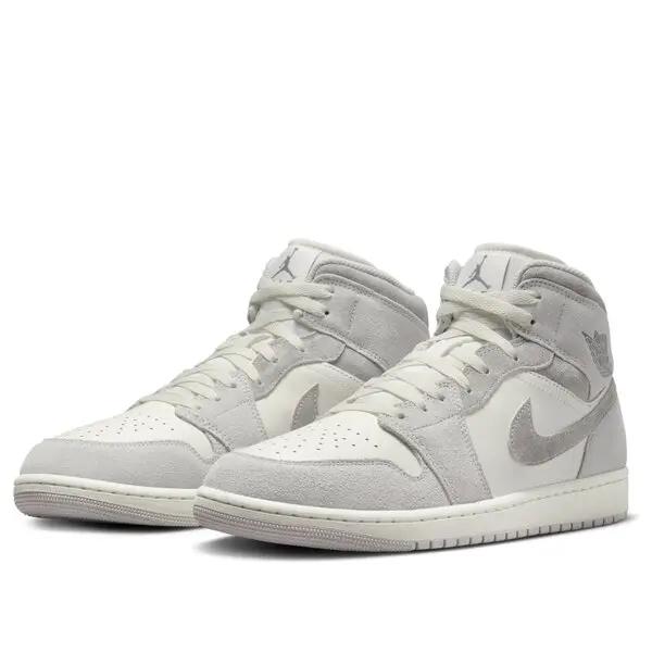 JORDAN 1 Mid Se Sneakers - Neutral Grey