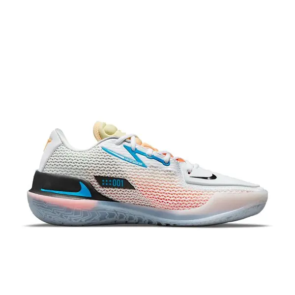 Nike Zoom Gt Cut 1 Low Top Sneakers - White/black/blue