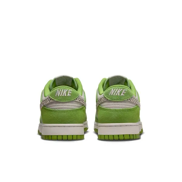 Nike Dunk Low Safari Swoosh Chlorophyll - Cream/green