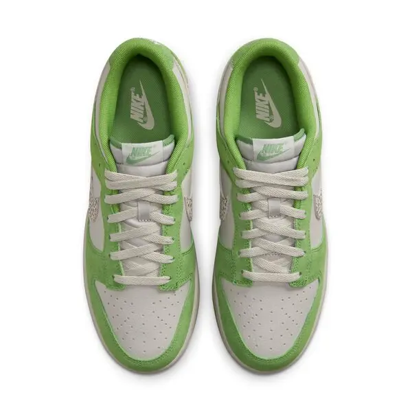 Nike Dunk Low Safari Swoosh Chlorophyll - Cream/green