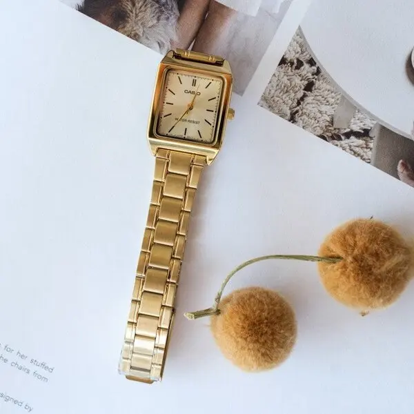 Casio Quartz Analog Watch - Gold