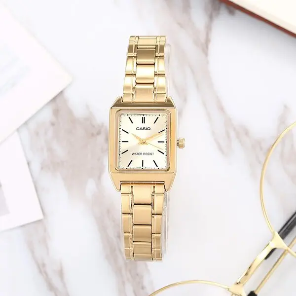 Casio Quartz Analog Watch - Gold