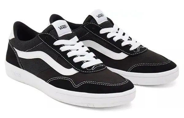 VANS Staple Cruze Too Comfycush Low Top Sneakers - Black/white
