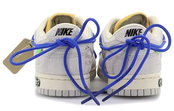 Nike X Off-white Dunk Low "the 50" Lot 32 - Gray/white