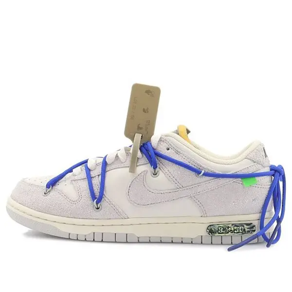 Nike X Off-white Dunk Low "the 50" Lot 32 - Gray/white