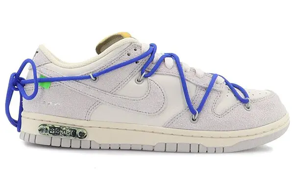 Nike X Off-white Dunk Low "the 50" Lot 32 - Gray/white