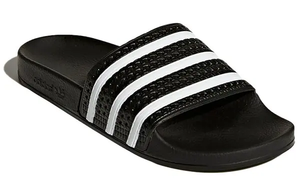 Adidas Adilette Slides - Black/white