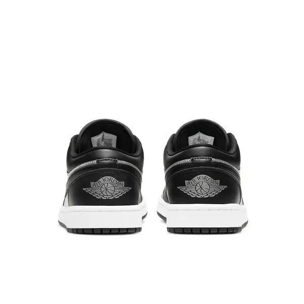 JORDAN 1 Low Se 'silver Toe' Sneakers - Black/silver