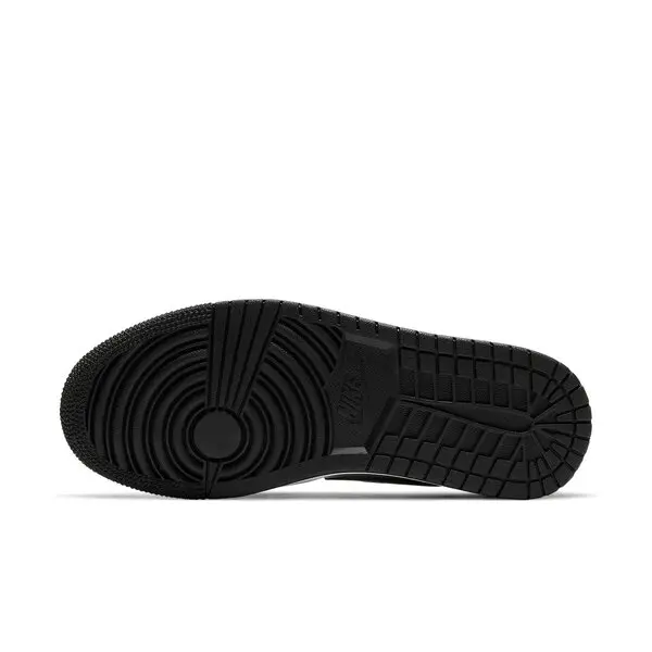 JORDAN 1 Low Se 'silver Toe' Sneakers - Black/silver