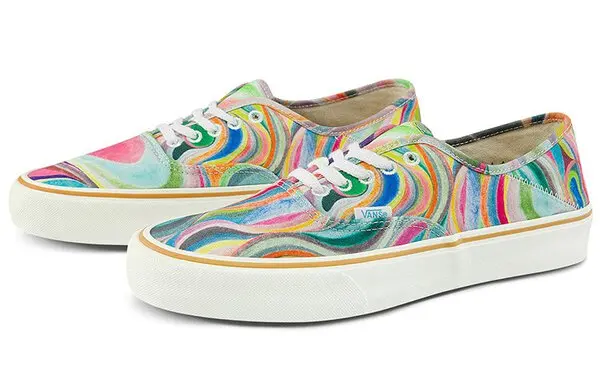 VANS Chris Johanson X Authentic Sf 'swirl' Sneakers - Multi-color