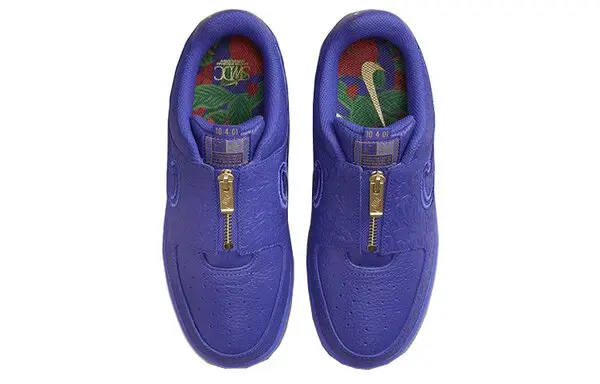 Nike X Serena Williams Air Force 1 'lapis' Zip Up Sneakers