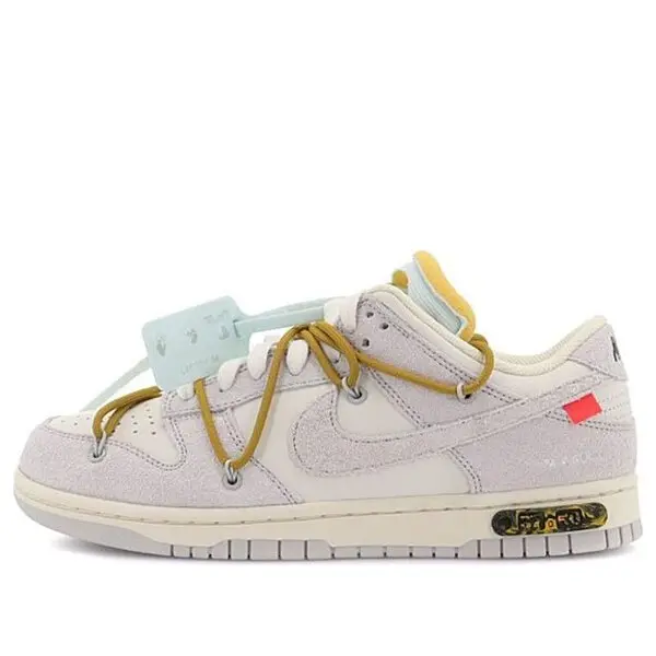 Nike Off-white X Dunk Low "lot 37 Of 50