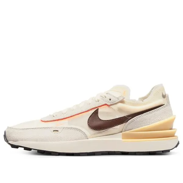 Nike Waffle One 'natural' Sneakers - Cream/brown
