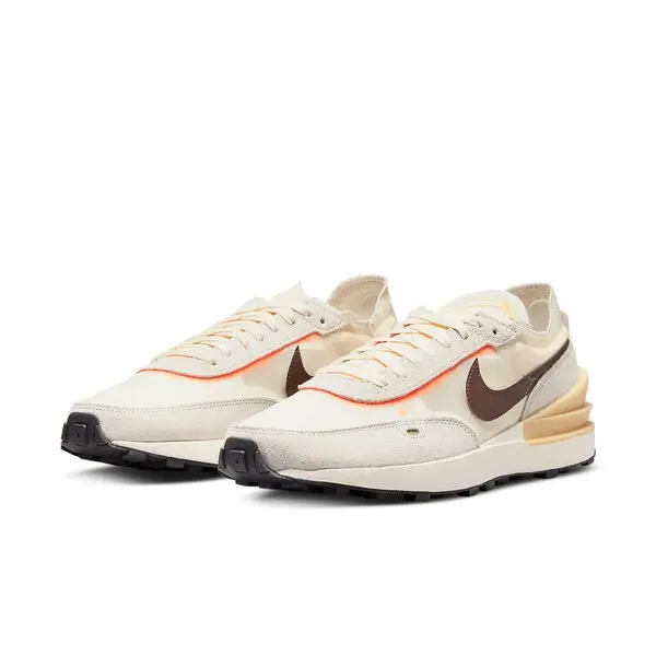 Nike Waffle One 'natural' Sneakers - Cream/brown