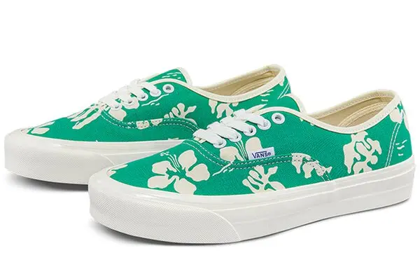 VANS Authentic 44 Dx Low Tops Printed Casual Sneakers - Green