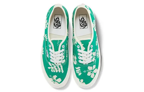 VANS Authentic 44 Dx Low Tops Printed Casual Sneakers - Green
