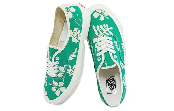 VANS Authentic 44 Dx Low Tops Printed Casual Sneakers - Green