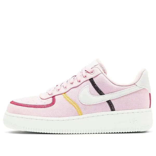 Nike Force 1 Low Lx "silt Red" Sneakers - Silt Red/photon Dust/brt Citron
