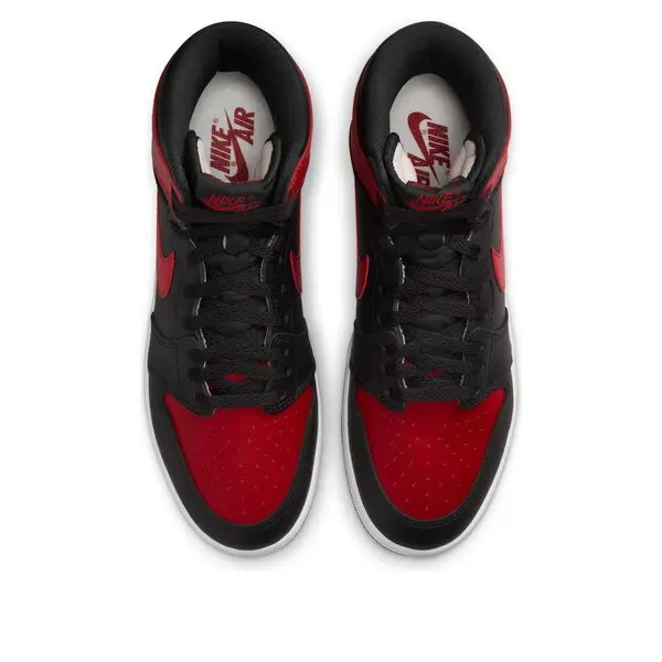JORDAN Air 1 Retro 85 "bred" 2025 - Black/red/multi-color