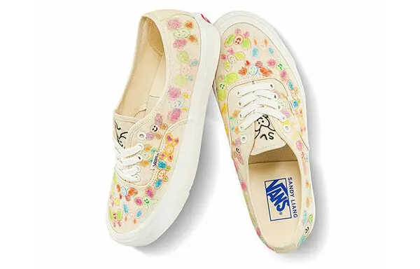 VANS Sandy Liang X Authentic 44 Dx "scribble" Low Top Sneakers