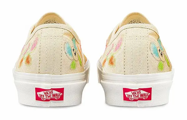 VANS Sandy Liang X Authentic 44 Dx "scribble" Low Top Sneakers - White