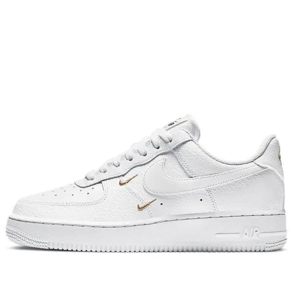 Nike Force 1 '07 Essential Sneakers - White/gold