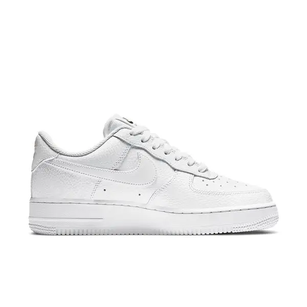 Nike Force 1 '07 Essential Sneakers - White/gold