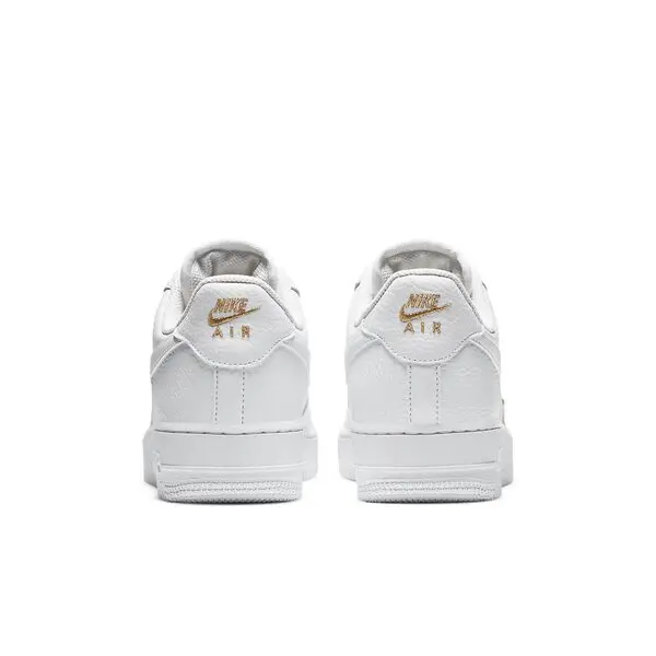 Nike Force 1 '07 Essential Sneakers - White/gold