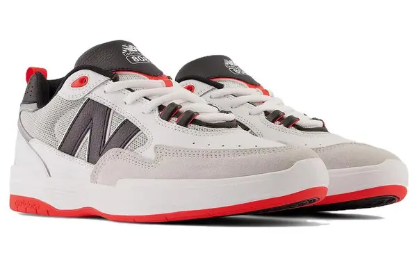 NEW BALANCE X Tiago Lemos 808 Skate Shoes - White/black/red