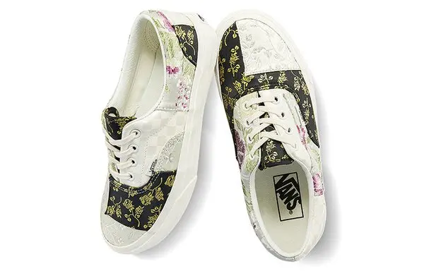 VANS Era Brocade Patchwork Sneakers - Black/white