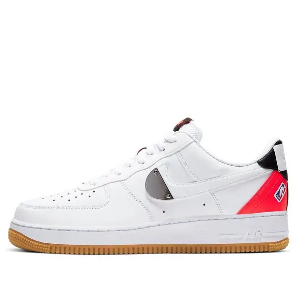 Nike X Nba Air Force 1 '07 Lv8 "bright Crimson