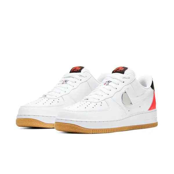 Nike X Nba Air Force 1 '07 Lv8 "bright Crimson