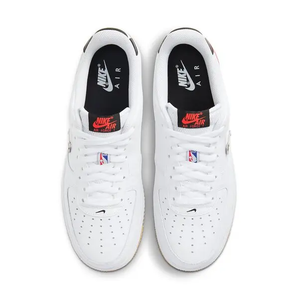 Nike X Nba Air Force 1 '07 Lv8 "bright Crimson