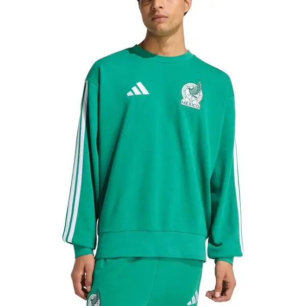 Adidas Mexico Dna Crew Sweatshirt - Bold Green