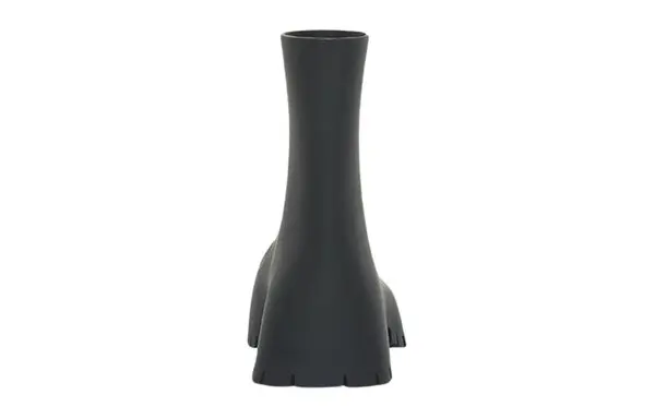 Balenciaga 50mm Trooper Rubber Boots - Black