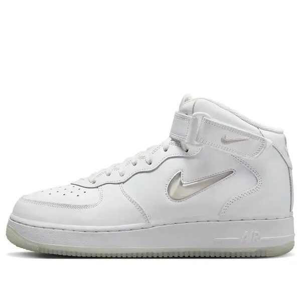 Nike Force 1 Mid "color Of The Month Summit - White
