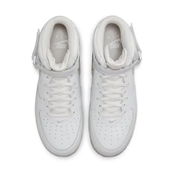 Nike Force 1 Mid "color Of The Month Summit - White