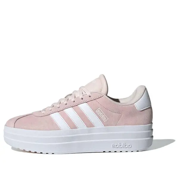 Adidas Vl Court Bold Platform Sneakers - Pink/white
