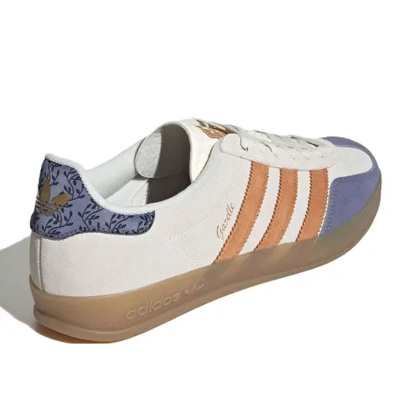 Adidas Gazelle Indoor Sneakers - Beige/orange/blue