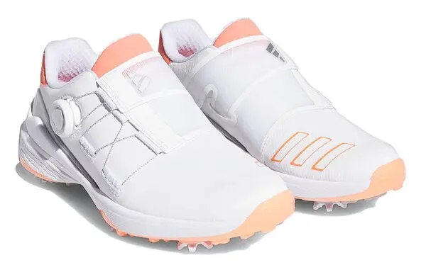 Adidas Zg23 Boa Lightstrike Golf Shoes - White/orange/grey