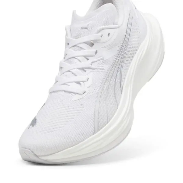 PUMA Deviate Nitro 3 Sneakers - White/feather Grey/silver