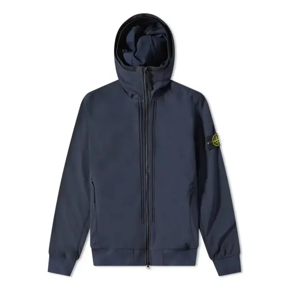 Stone Island Soft Shell-r Hooded Jacket