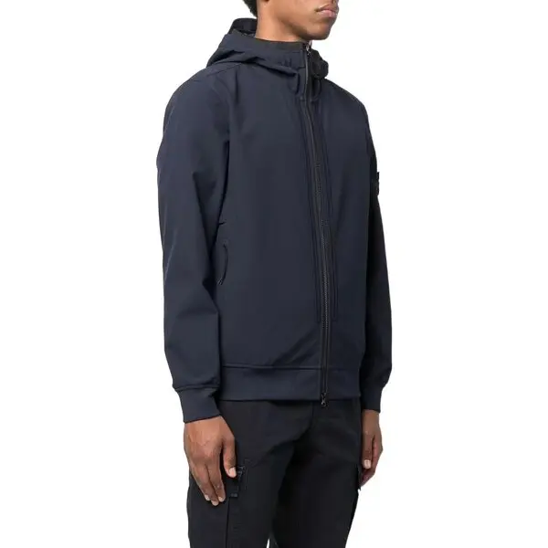 Stone Island Soft Shell-r Hooded Jacket