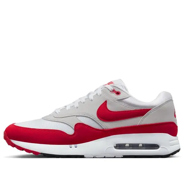 Nike Max 1 '86 Og Golf "big Bubble" Sneakers - White/univ Red-neutral Grey-black